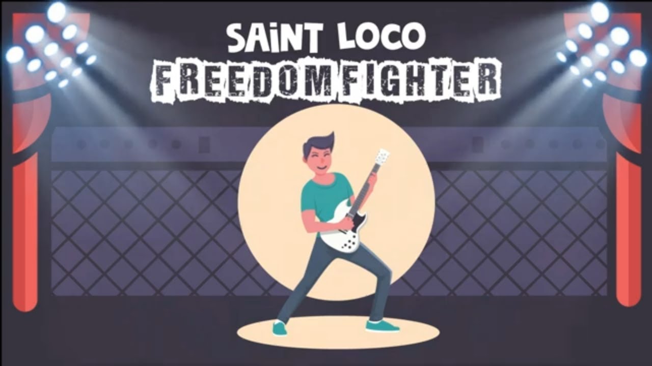 Saint Loco - Freedom Fighter (Official Lyric Video) - YouTube