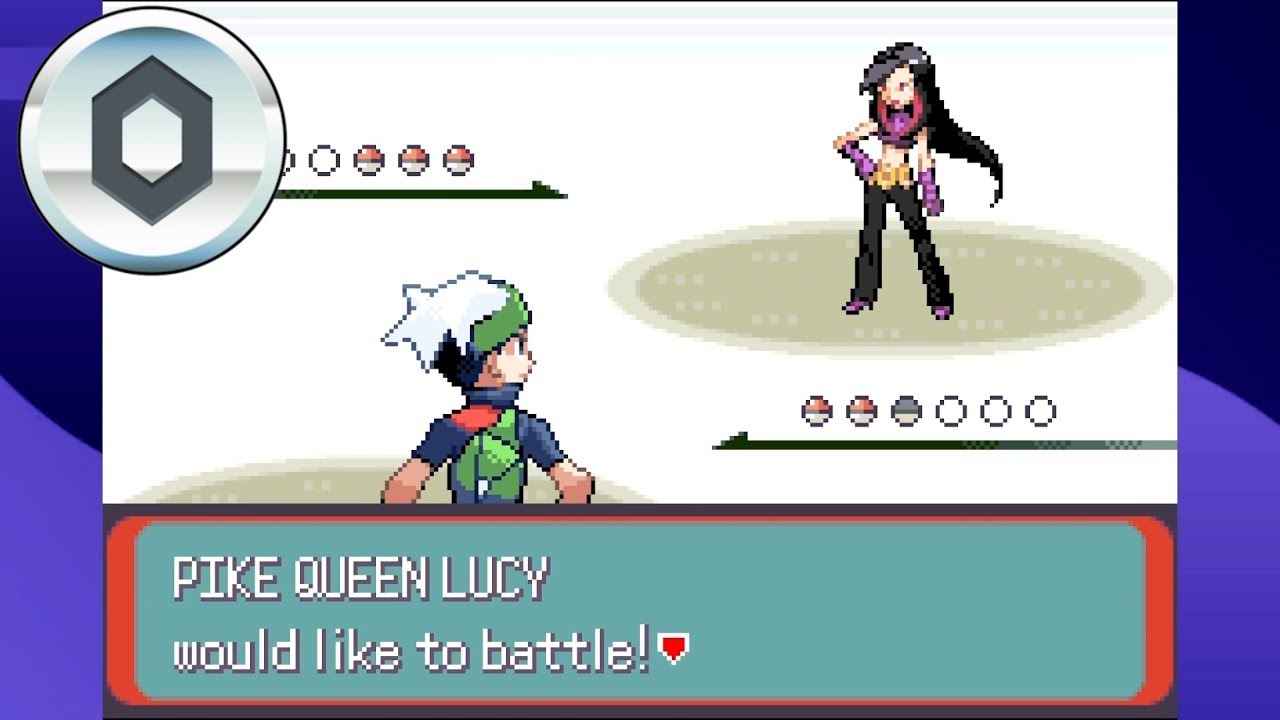 Pokemon Emerald: Pike Queen Lucy (Silver Symbol) - YouTube