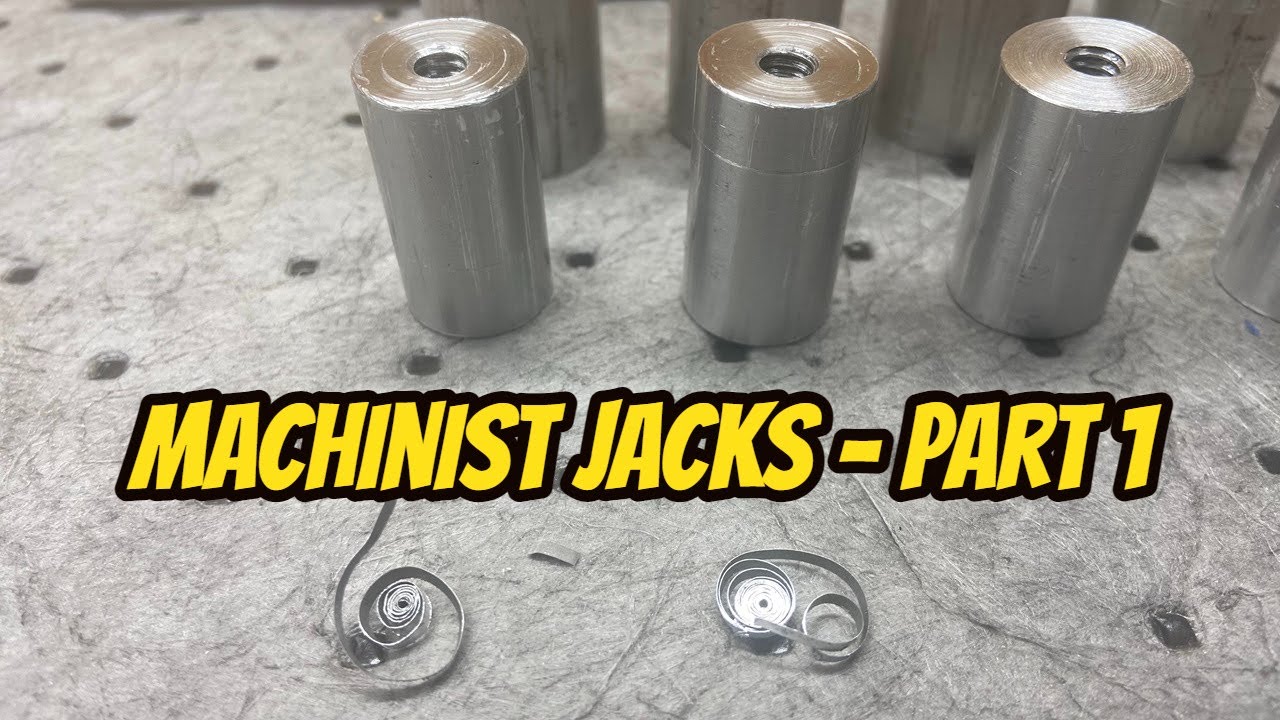 Machinist Jack Part 1 - Making small machinist jacks for the PM25MV ...