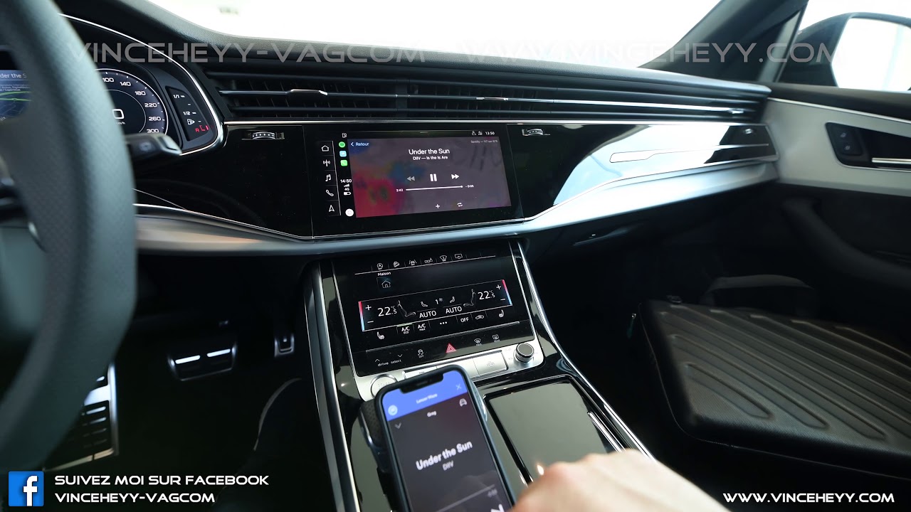 Audi Q8 (4M) - ENABLE CARPLAY WITHOUT CABLE - WITH WIFI WIRELESS - YouTube