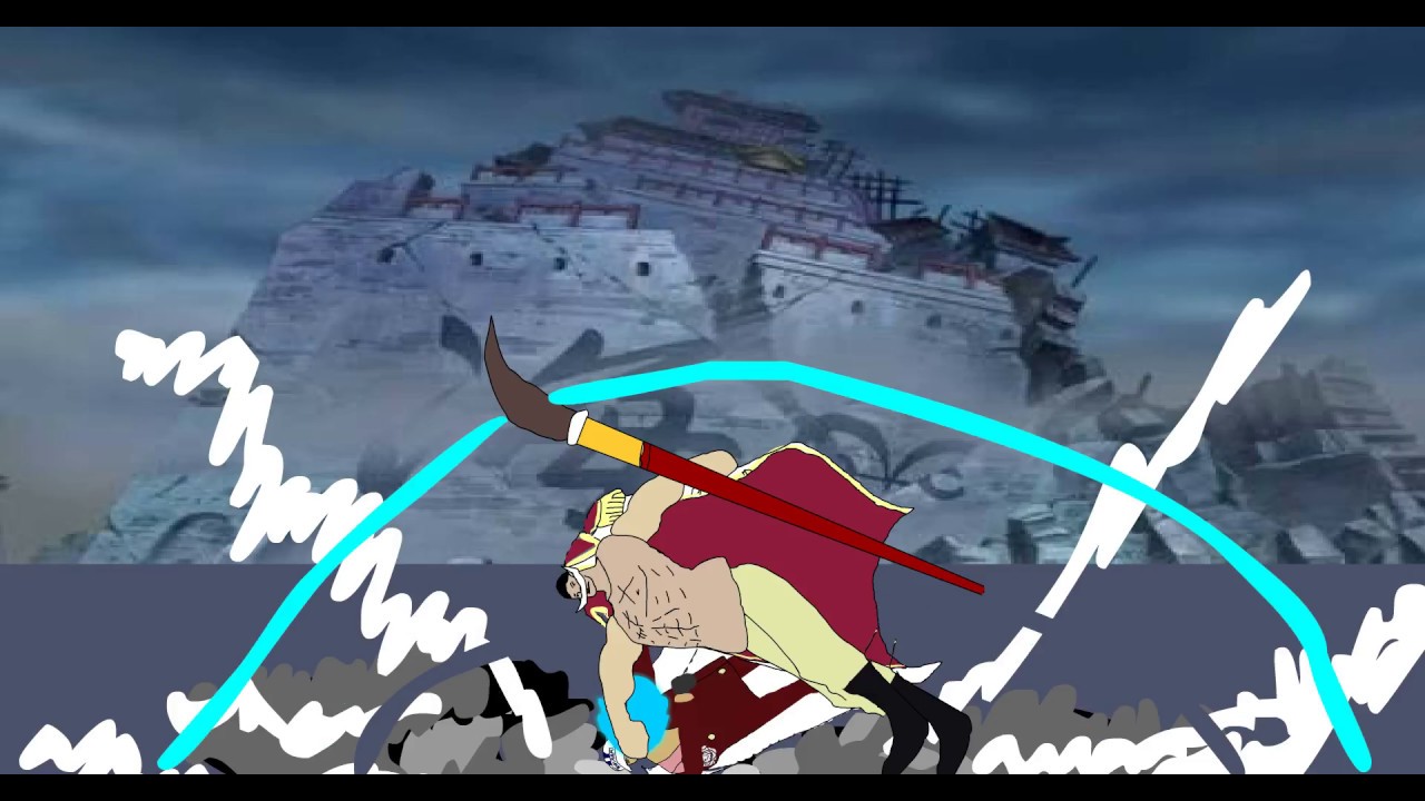 One Piece Whitebeard vs Akainu Animation - YouTube