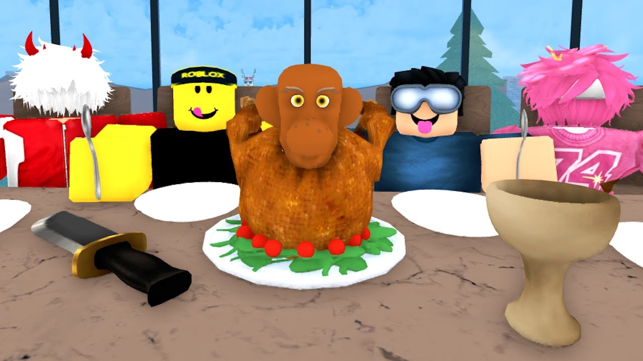 Thanksgiving in Murder Mystery 2! - YouTube