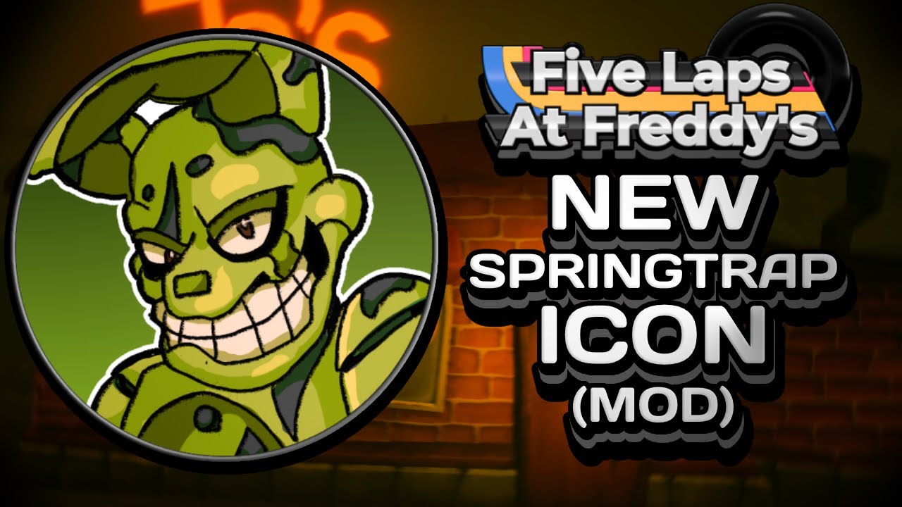 Five Laps Modding - New Springtrap Icon (+Download) - YouTube