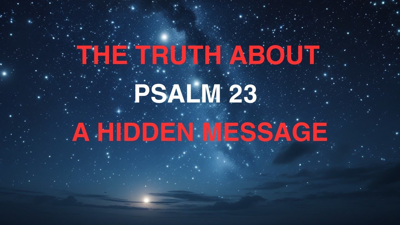 The Truth About Psalm 23—A Hidden Message That Will Transform You ...