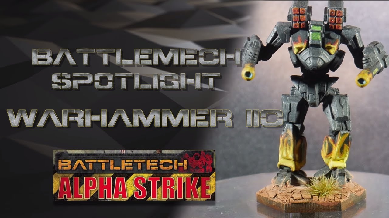 BattleTech BattleMech Spotlight - Warhammer IIc - Clan Assault ...