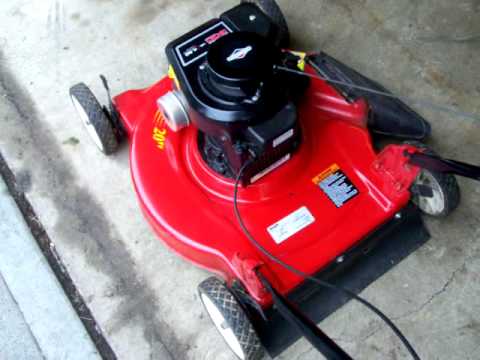 Rally Side Discharge Lawn Mower Demo, 11 Jun 15 - YouTube