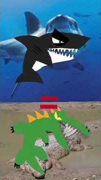 Gran Tiburon Blanco VS Cocodrilo de Agua Salada (AnimalFighter) - YouTube