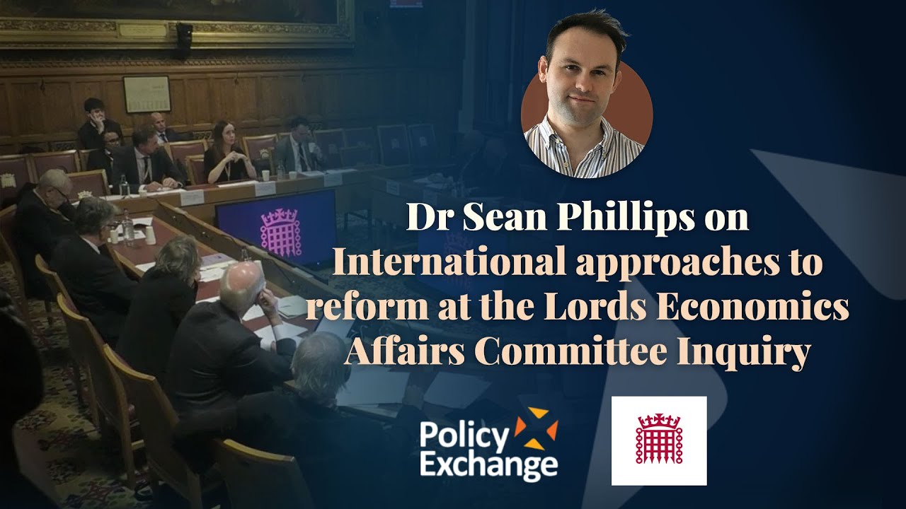 Sean Phillips gives evidence to Lords Economic Affairs Committee on ...