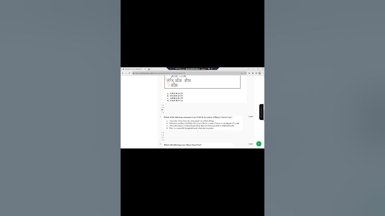 Nptel Data Structure And Algorithms Using Java Week 06 Quiz Assignment August 2023 Dsa Nptel
