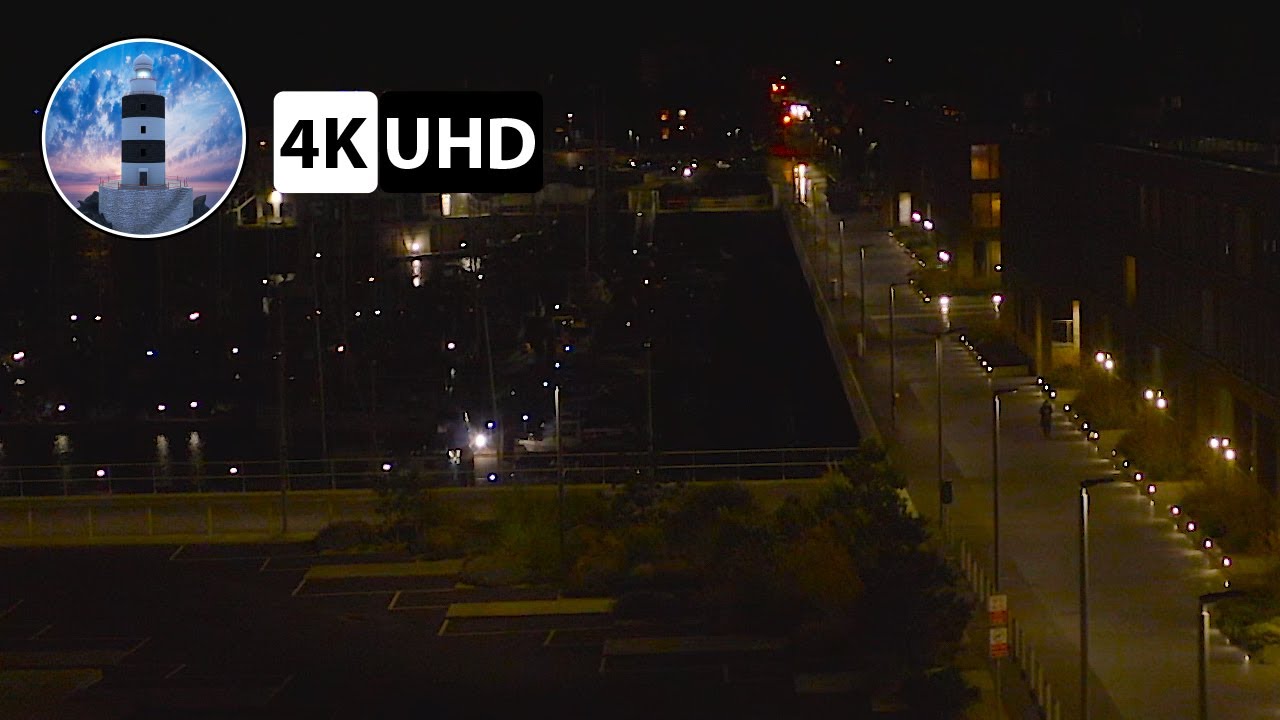 Greystones at Night | Marina Village | Co Wicklow, Ireland - YouTube