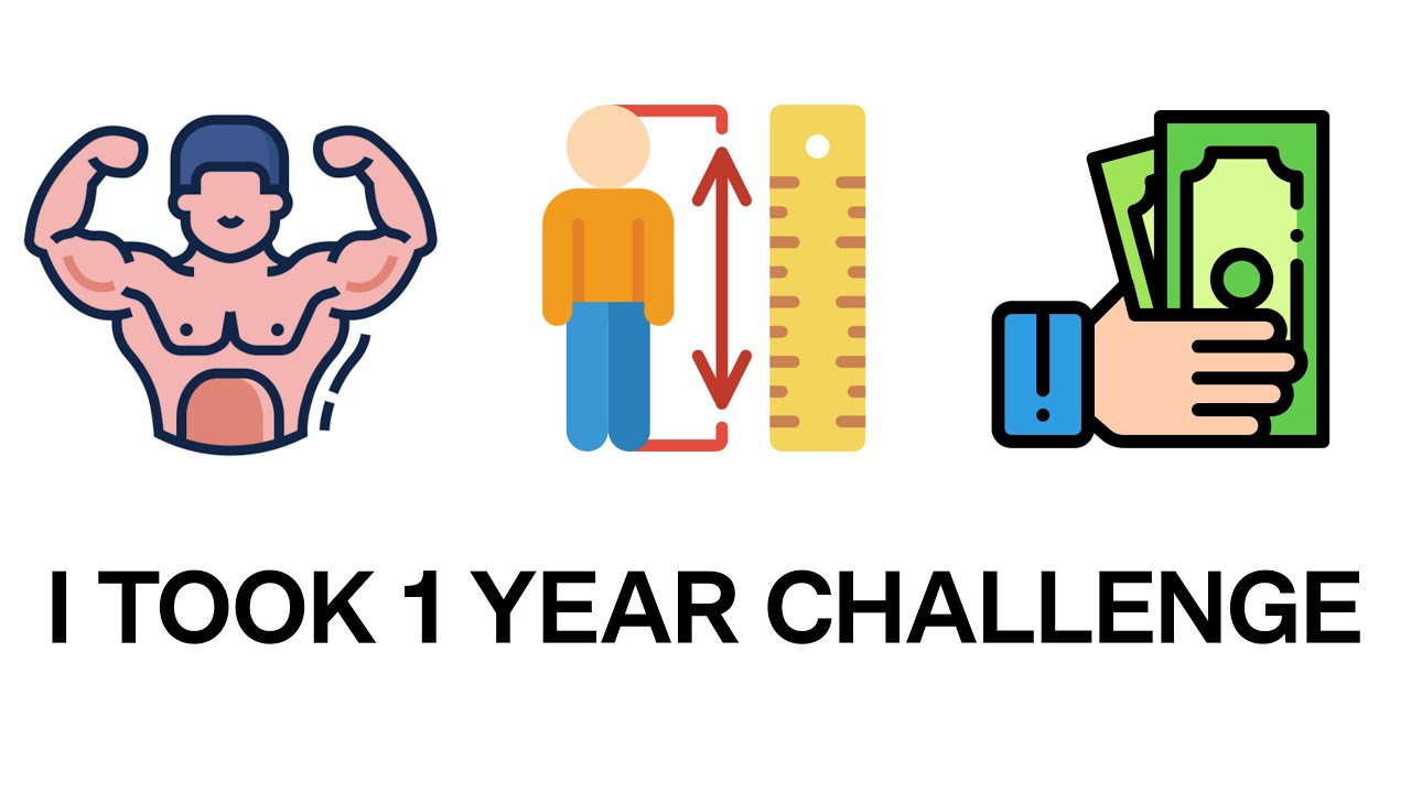 1 Year Transformation Challenge: Building Muscle, Growing Taller, and ...