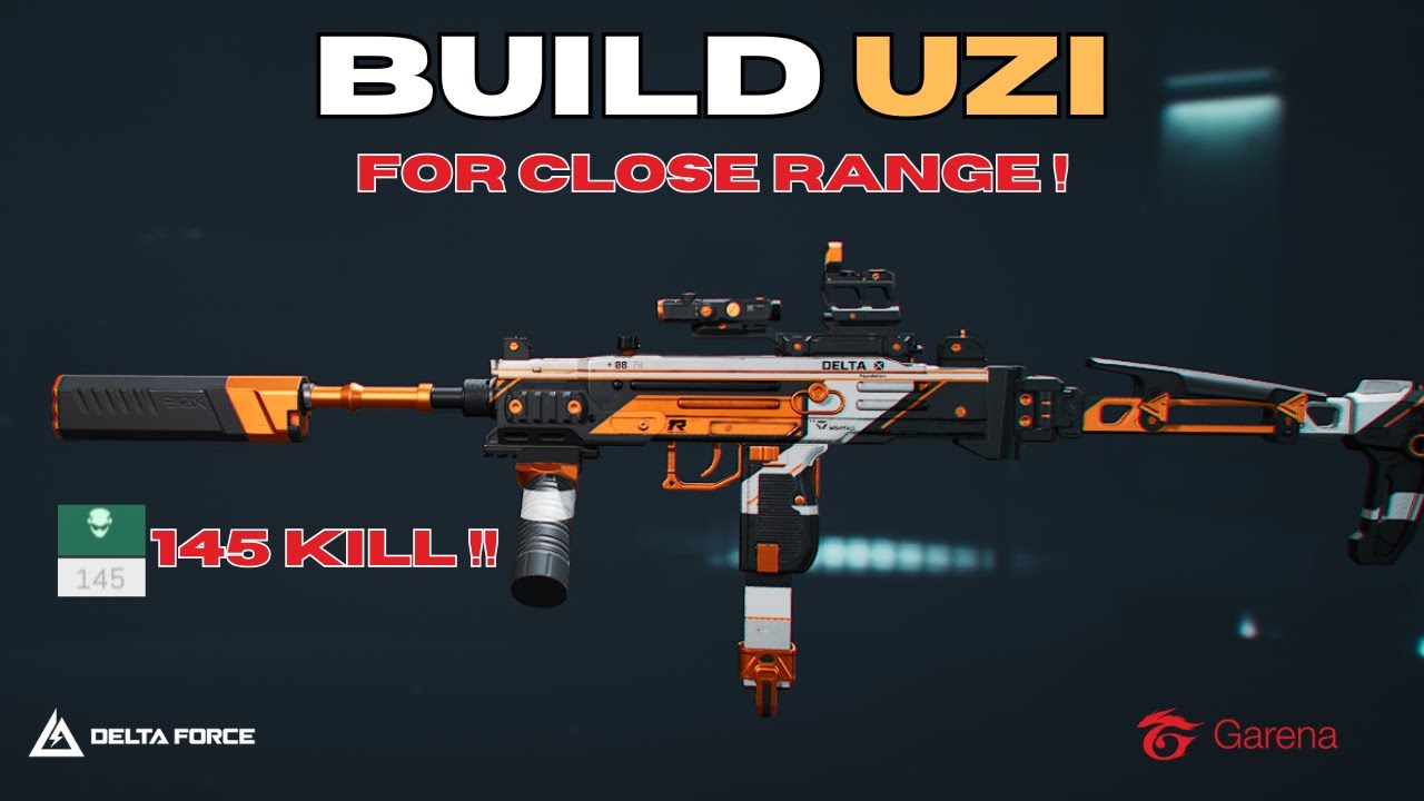 The BEST Build for UZI Garena Delta Force (145 KILL ) - YouTube