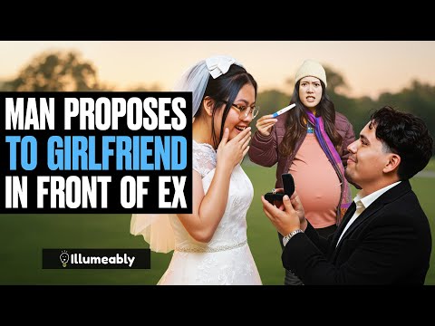Man PROPOSES To Girlfriend In Front Of PREGNANT EX