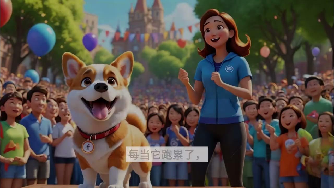 小鎮馬拉松中的科基犬托比（Toby the Corgi at a small town marathon）_中文 - YouTube