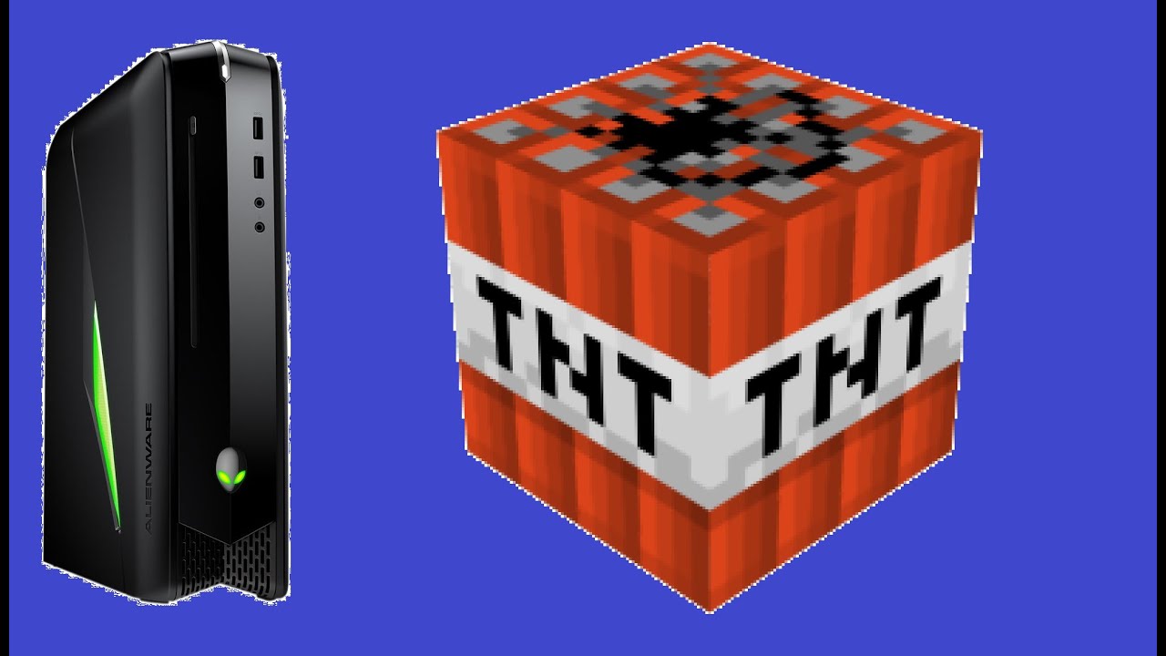 Alienware X51 Minecraft Test - SHADERS TNT FPS - YouTube