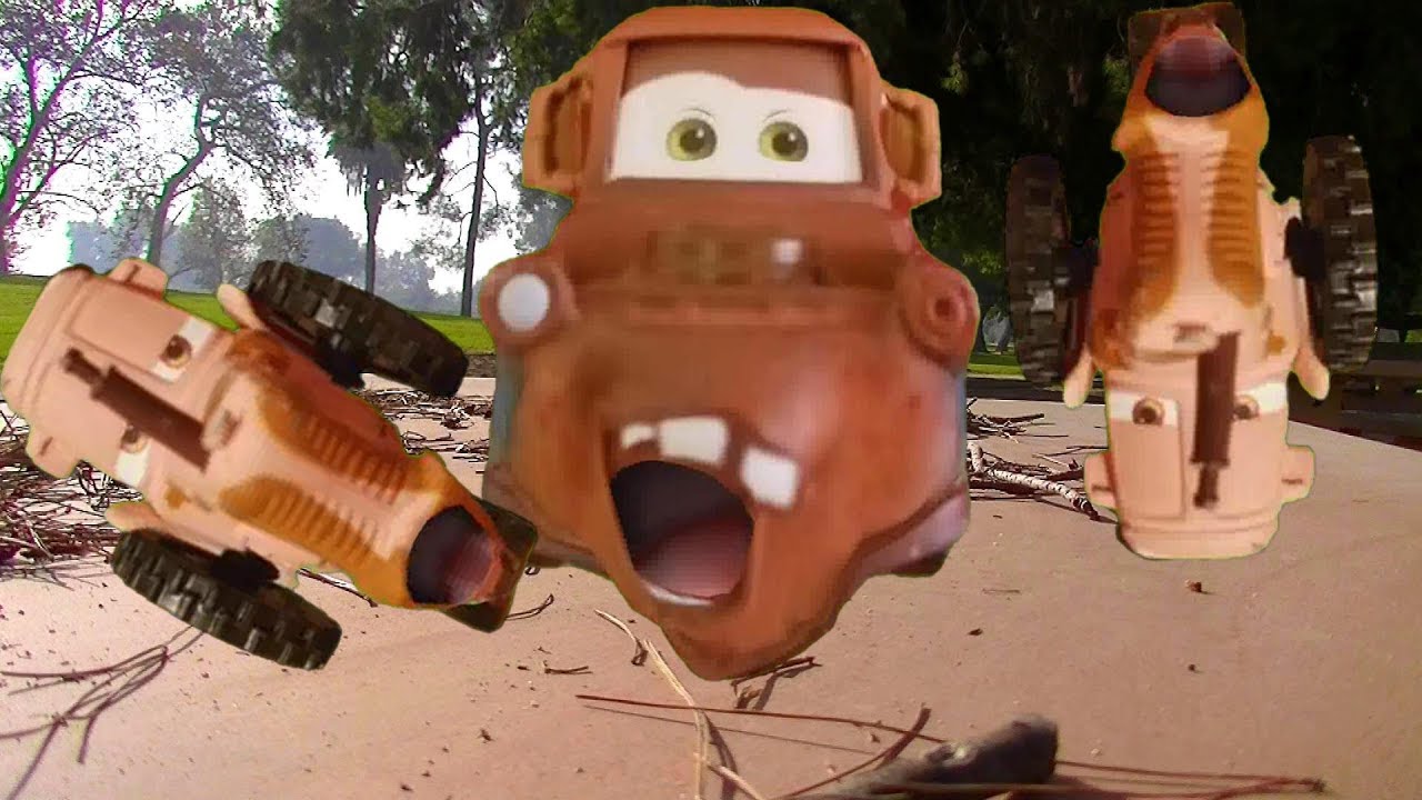 Disney Cars TRACTOR TIPPING FUN 2! Mater - Pixar Cars - DISNEY CARS ...