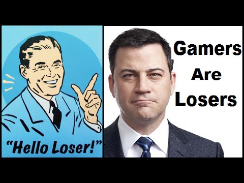We're Losers! Jimmy Kimmel Insults Gamers.If I dont like it I will shut ...