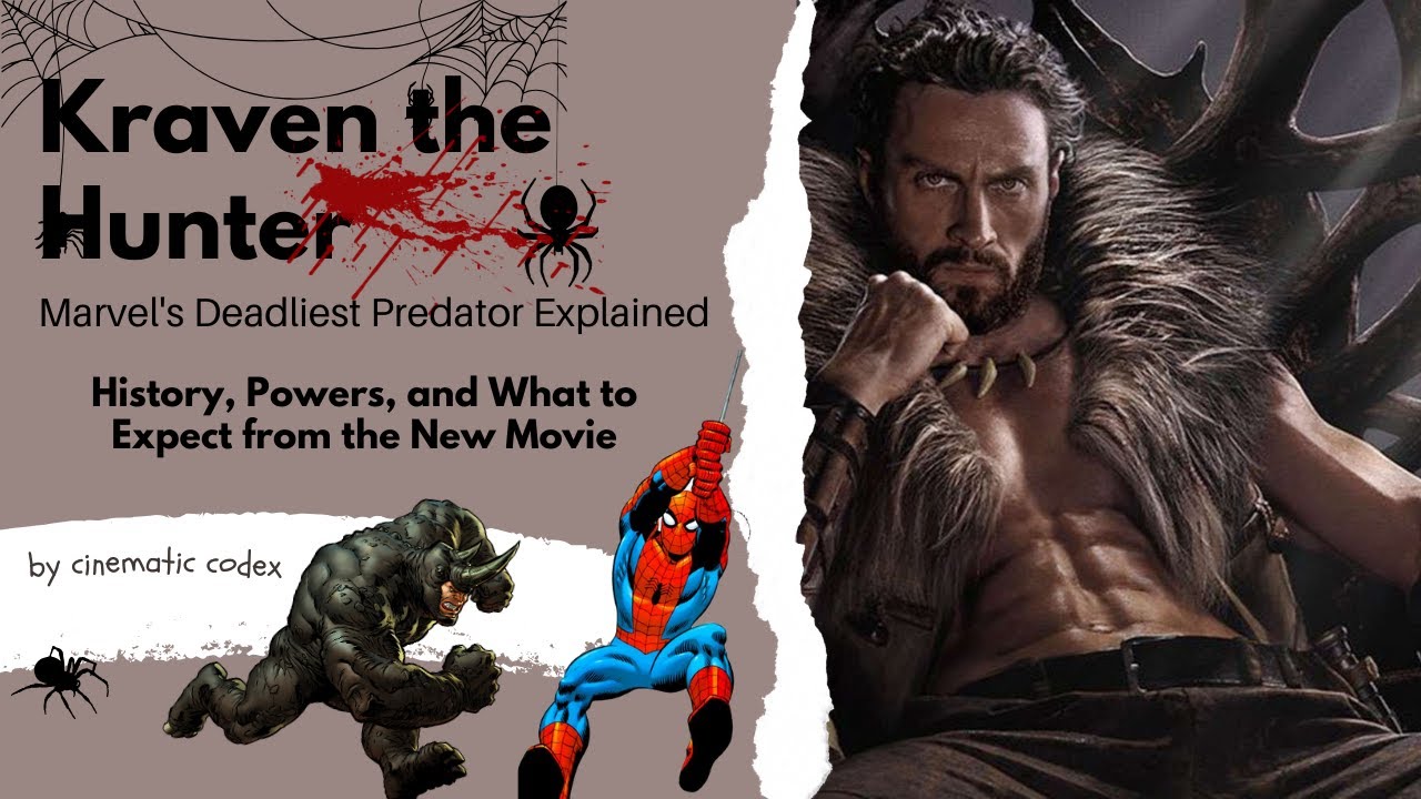 Kraven the Hunter Explained | Origin, Powers, and Movie Breakdown - YouTube