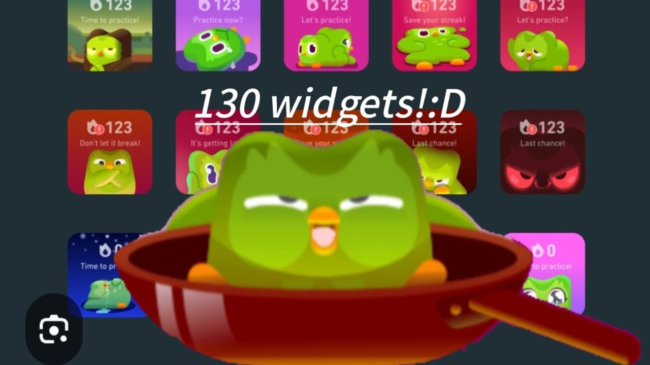 Duo widgets but they get worse… (130 widgets) - YouTube