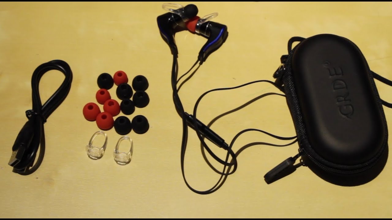 Unboxing: GRDE Bluetooth 4.0 Wireless Stereo Earbuds with Noise ...