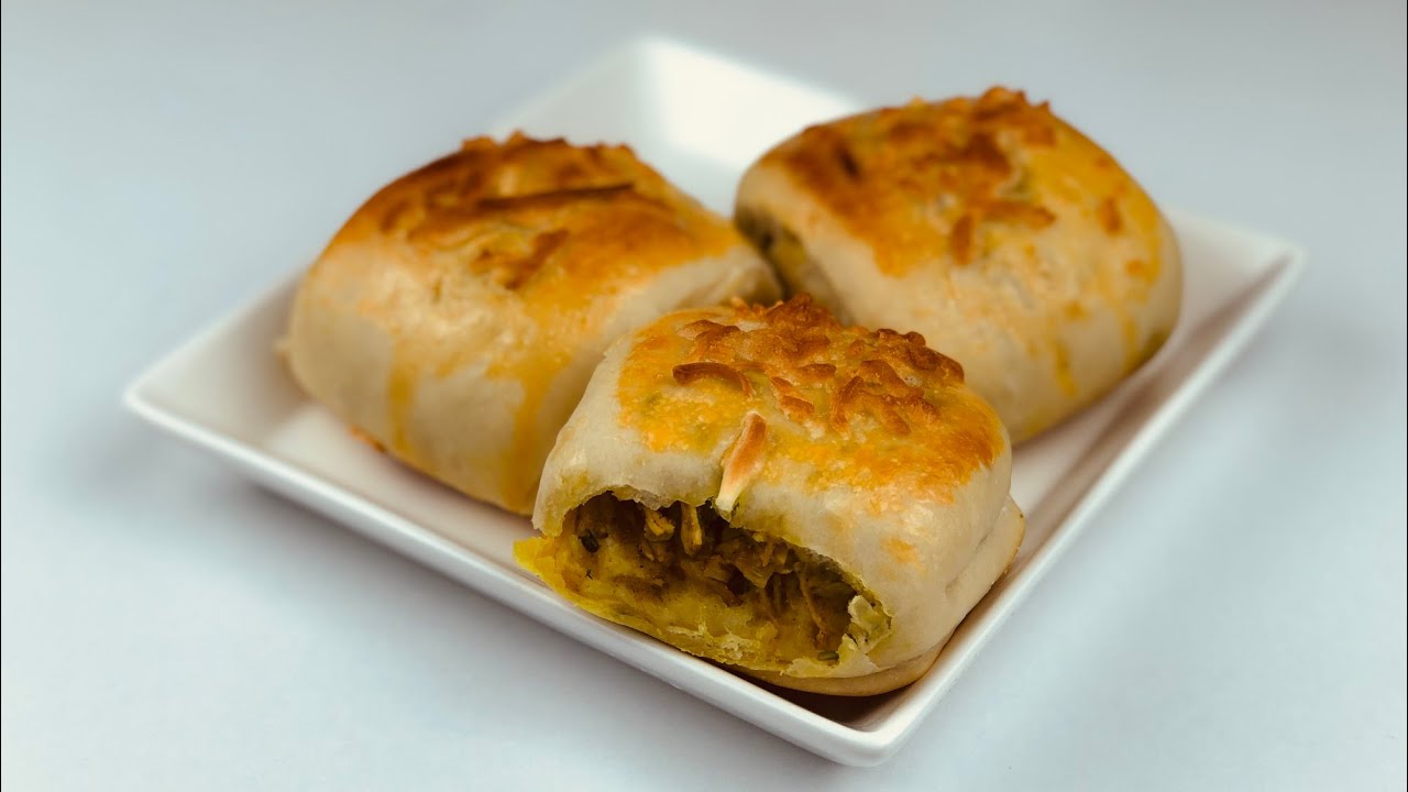 How to make Chicken Cheese Buns|Easy chicken bun recipe - YouTube