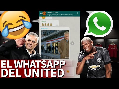 Viral al minuto: las risas en el 'WhatsApp' del United tras el cese de Mou... ¡ojo con Pogba! | Diar