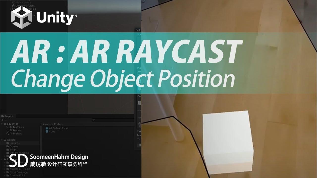 Unity AR Tutorial: AR Raycast - place one object then change position - YouTube