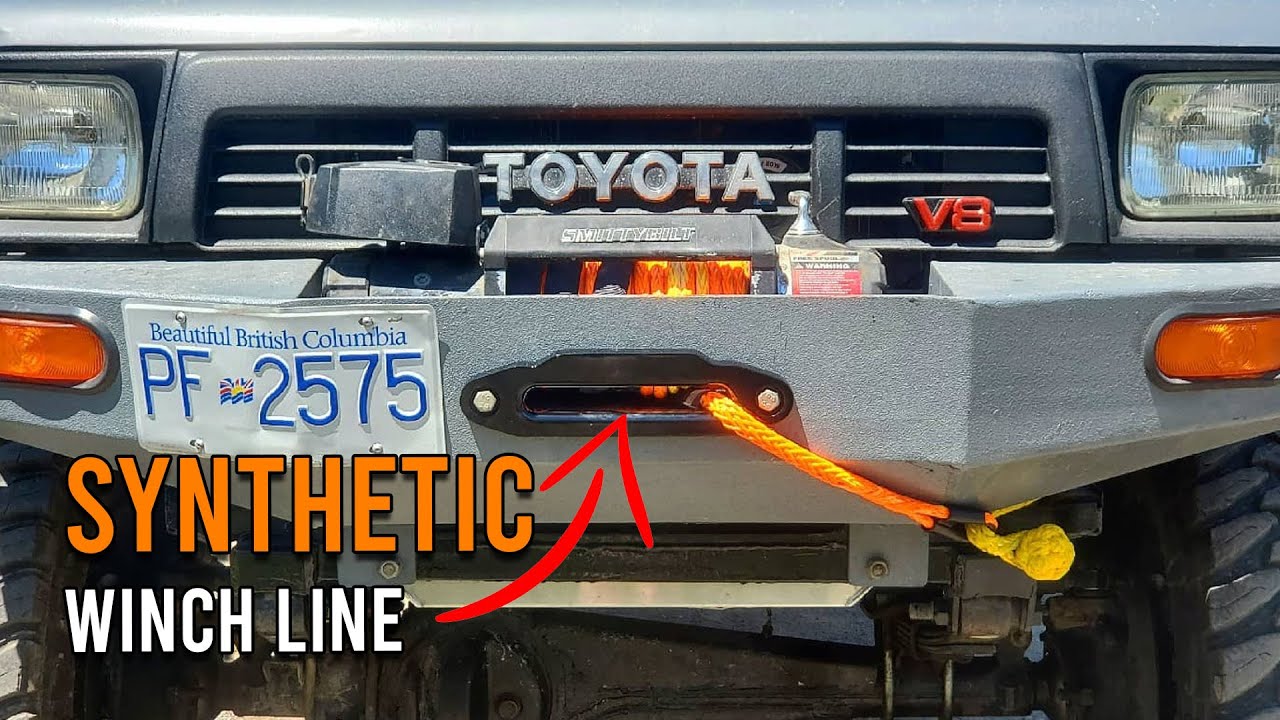 Winch Install WITH Synthetic Winch Line | Freedom Recovery Gear ...