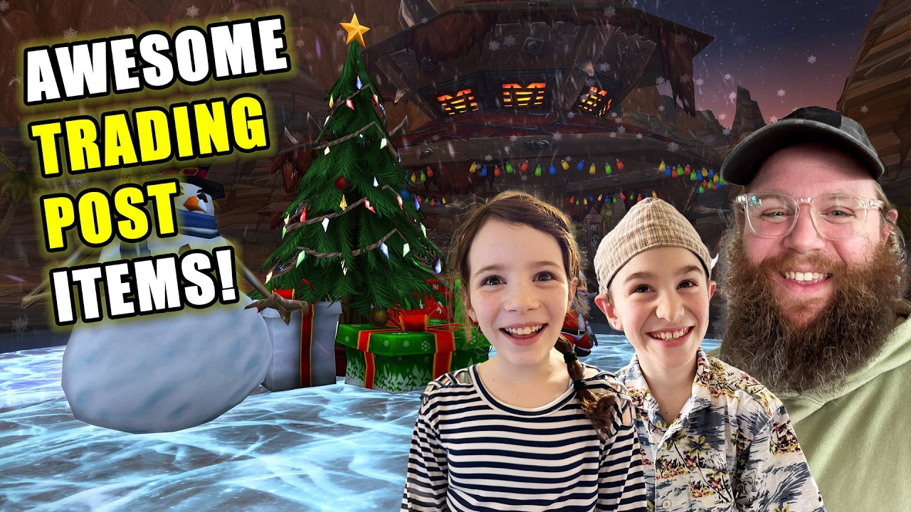 WoW Trading Post: December's Must-Have Treasures - YouTube