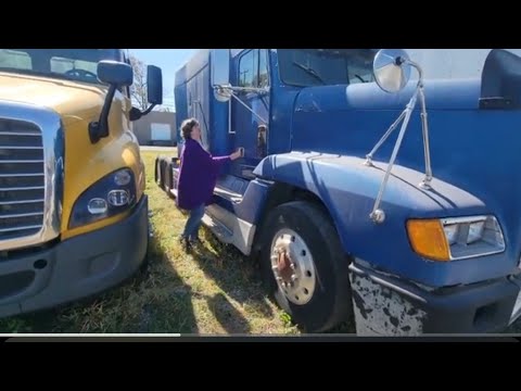TRUCK GRAVEYARD #peterbilt #freightliner #truckgraveyard #oldtrucks # ...