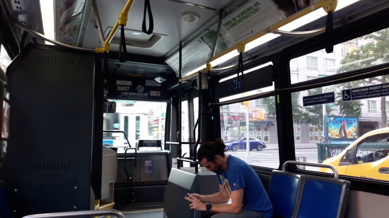 NEW YORK 2017 - M60 SBS (SELECT BUS SERVICE) TO LA GUARDIA AIRPORT ...