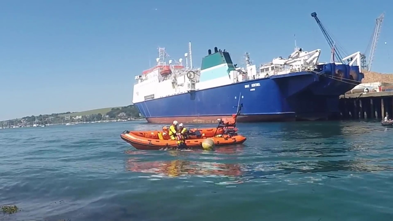 Lifeboat Display at the Falmouth Lifeboat Day 2017 - YouTube