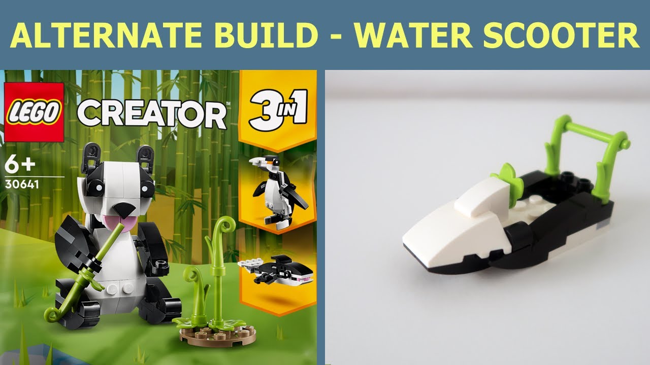 ALTERNATE BUILD || LEGO Creator 30641 – WATER SCOOTER by julien1001 ...