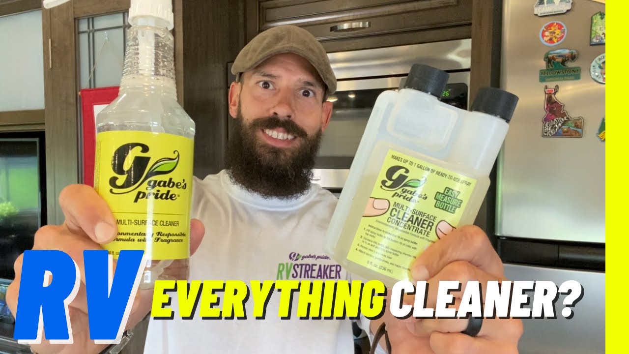 Best All Purpose RV CLEANER for Living in a Fifth Wheel Full Time - YouTube