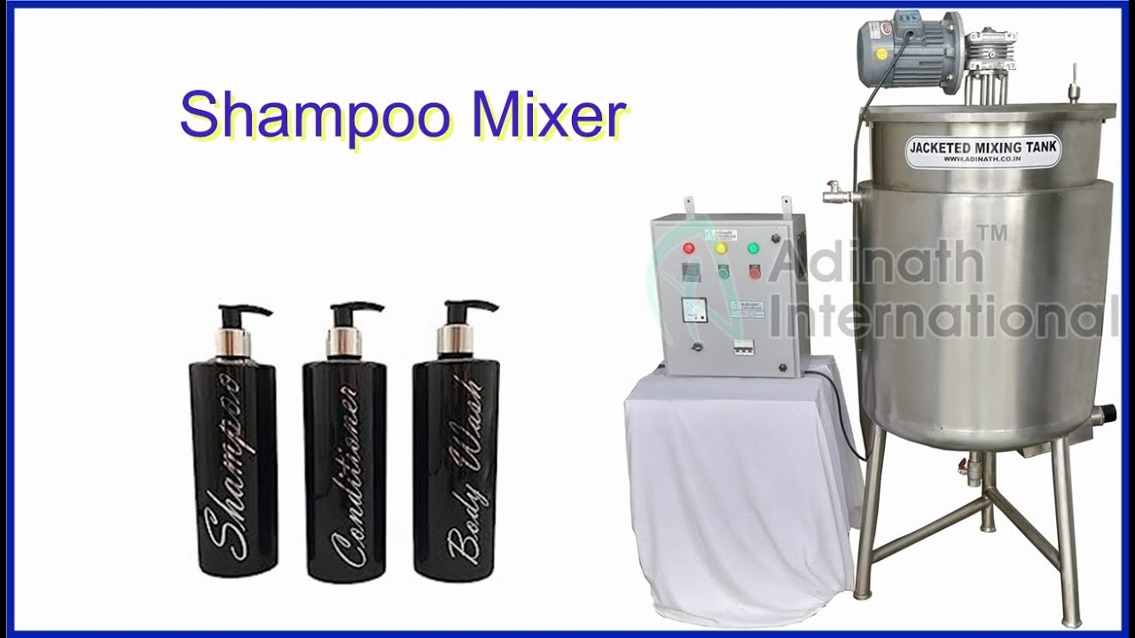 Shampoo Mixer, Liquid Mixer Agitator - YouTube