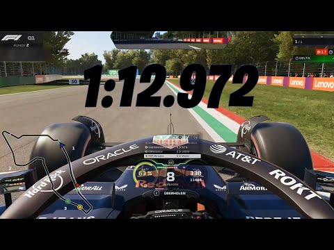 F1 25 Imola Quali Hotlap! Faster than TT WR! 1:12.972