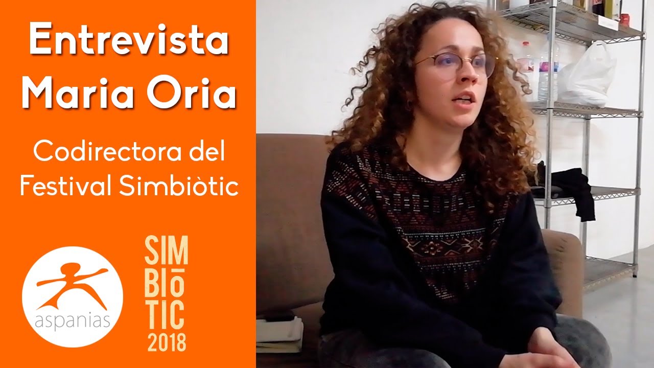 Entrevista Maria Oria, Festival Simbiòtic - YouTube