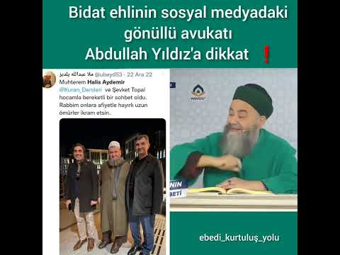 Molla Abdullah Yıldız'a dikkat! Cübbeli Ahmet hocamız uyarıyor