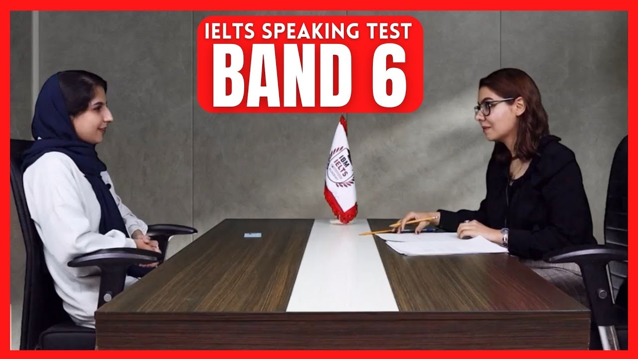 IELTS speaking test band score 6 - YouTube