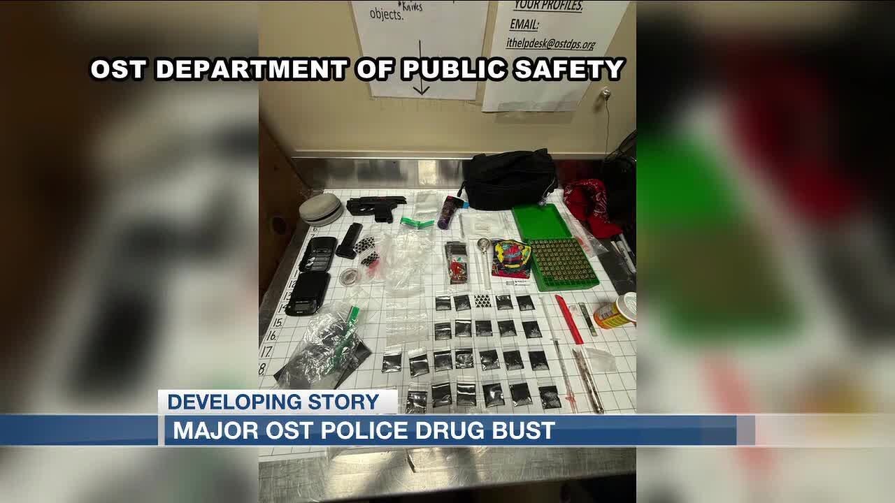 Oglala Sioux Tribe police seizes guns, drugs, alcohol, and a stolen ...