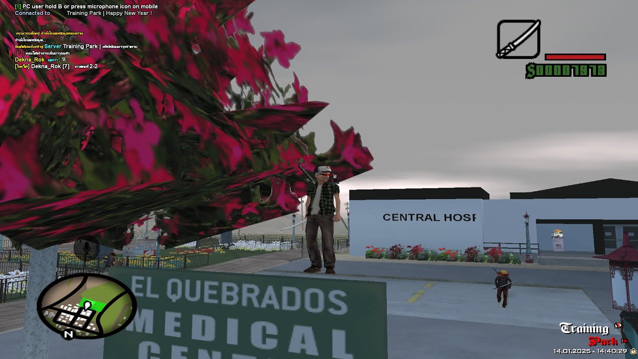 [Highlight gta san Training Park] หัดไถขำๆ - YouTube