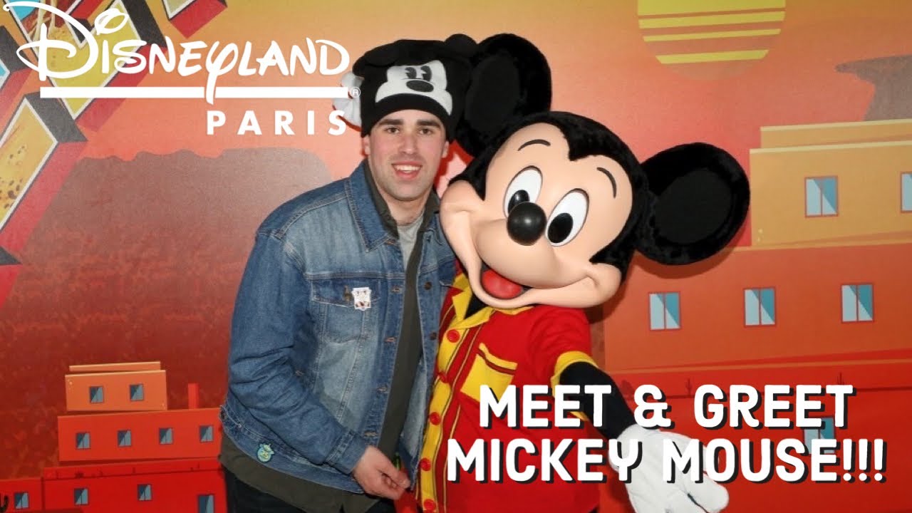 Disneyland Paris: Meet & Greet Mickey Mouse at Hotel Santa Fe! - YouTube