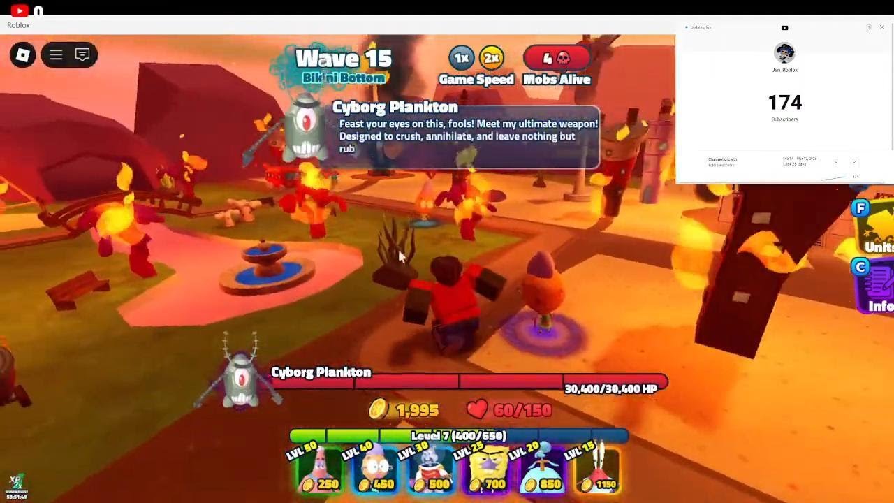 Roblox The Hunt Mega Edition (Spongebob TD) Tutorial (Hard) - YouTube