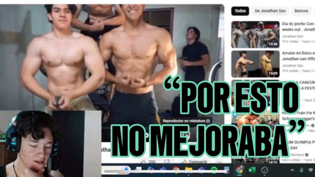 Entrenábamos terrible | Reacción al entreno natty vegano con Jonathan ...