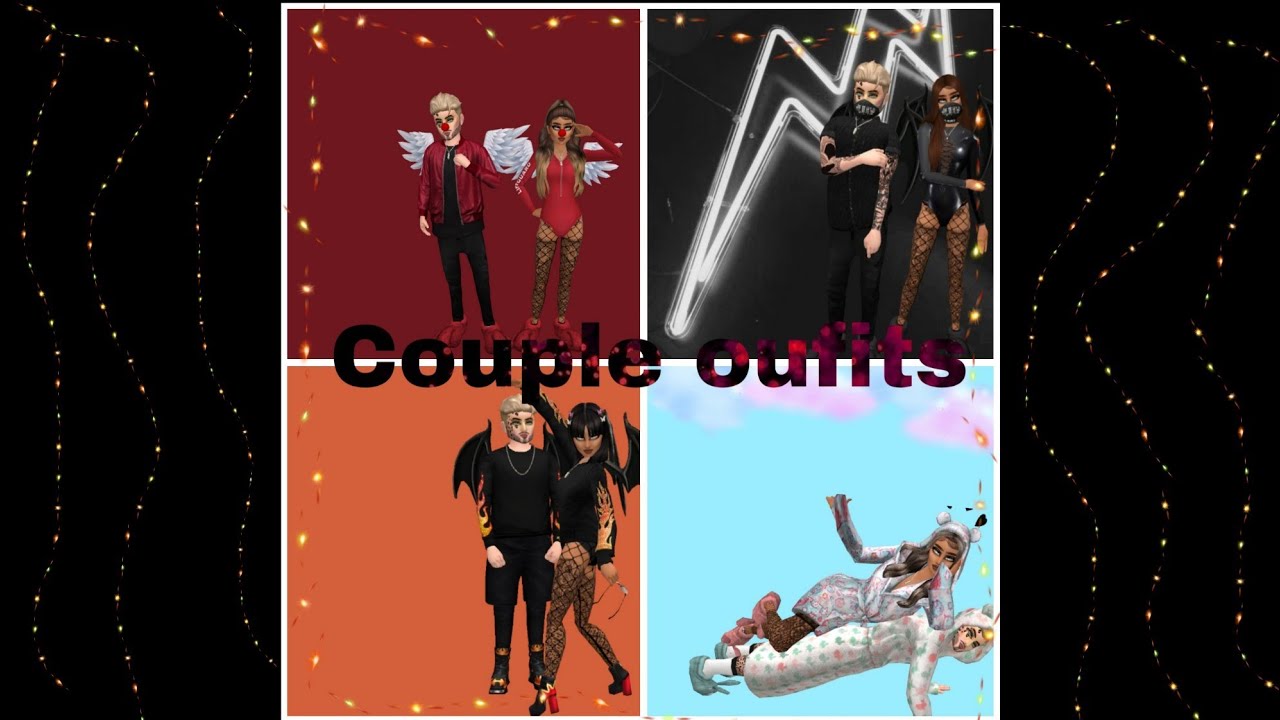 🔥♥️COUPLE OUFITS IDEAS/OUFITS PARA PAREJAS/ AVAKIN LIFE 2021 - YouTube