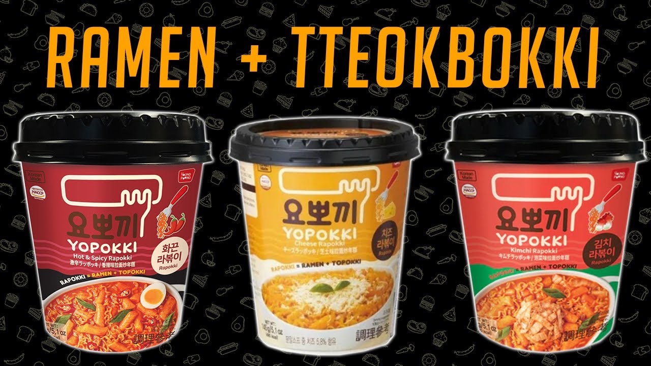 Rapokki: Ramen + Tteokbokki by Yoppoki Review | The best Korean Rice ...