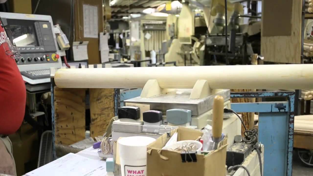 How to Make the No. 1 Bat in Major League Baseball - YouTube