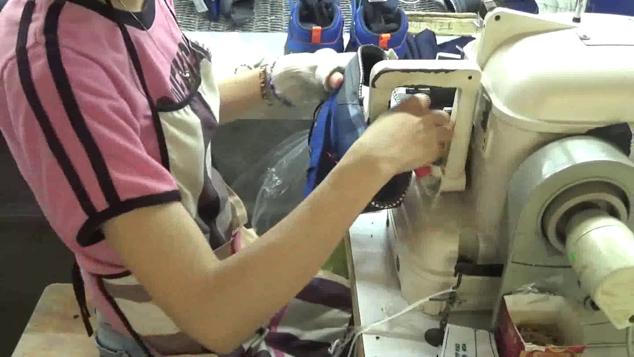 30 STITCHING STRING & HALF STROBEL TO UPPER S34 - YouTube