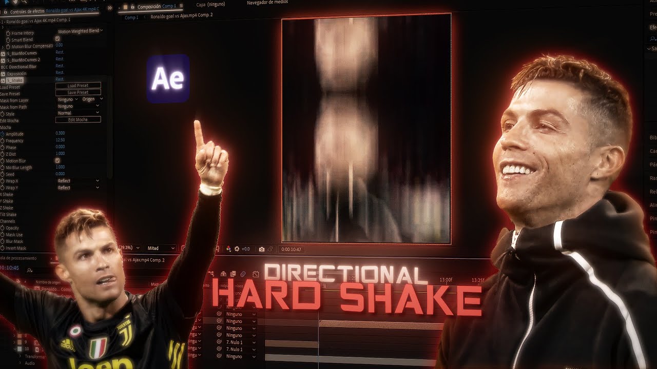HARD SHAKE TUTORIAL | FOOTBALL EDITS | AFTER EFFECTS - YouTube