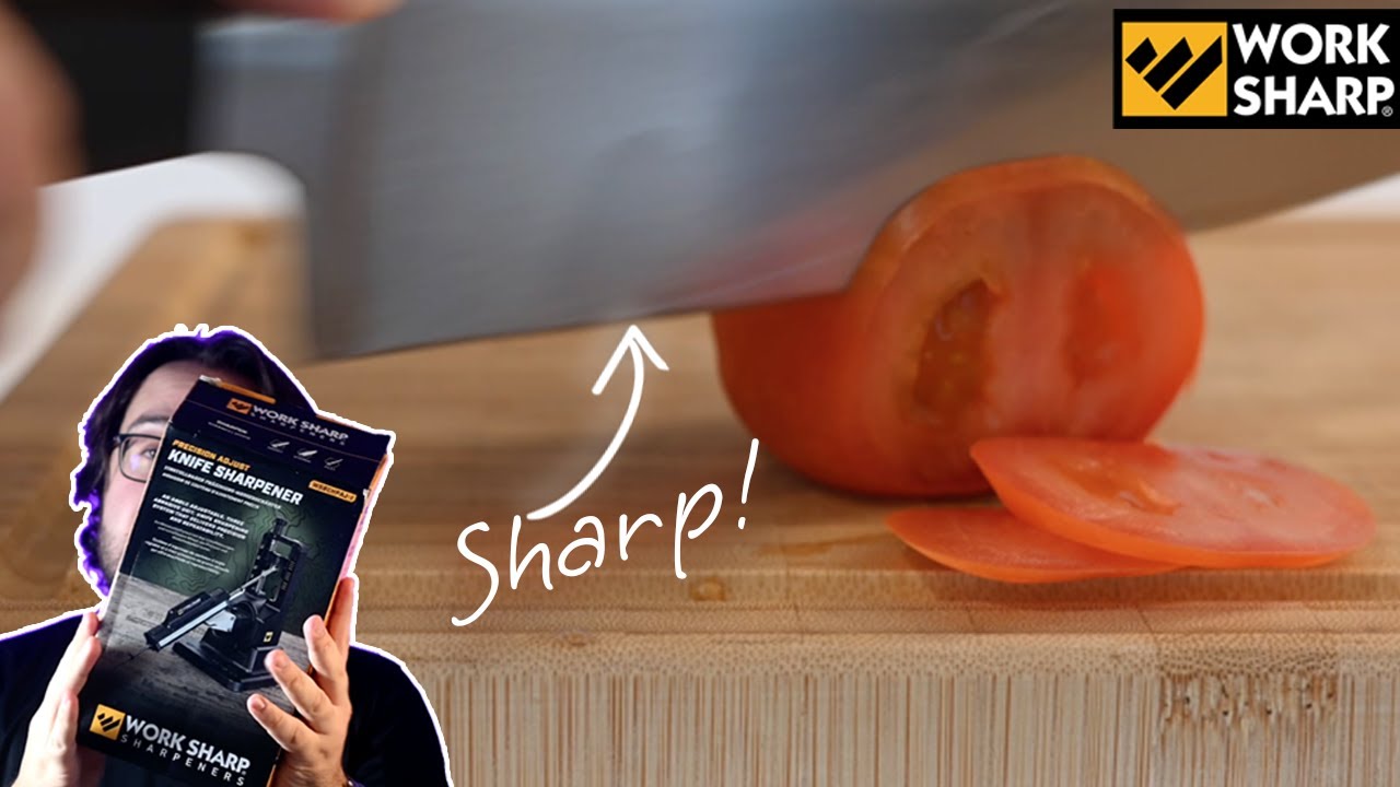 Sharp Knives, Little Effort: Work Sharp Precision Adjust Knife ...